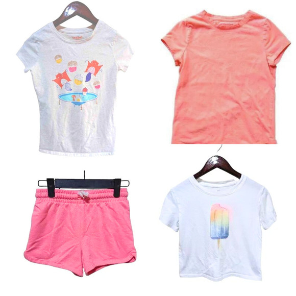Cat & Jack | Matching Sets | 4 Pc Girls Summer Clothing Bundle Size L ...